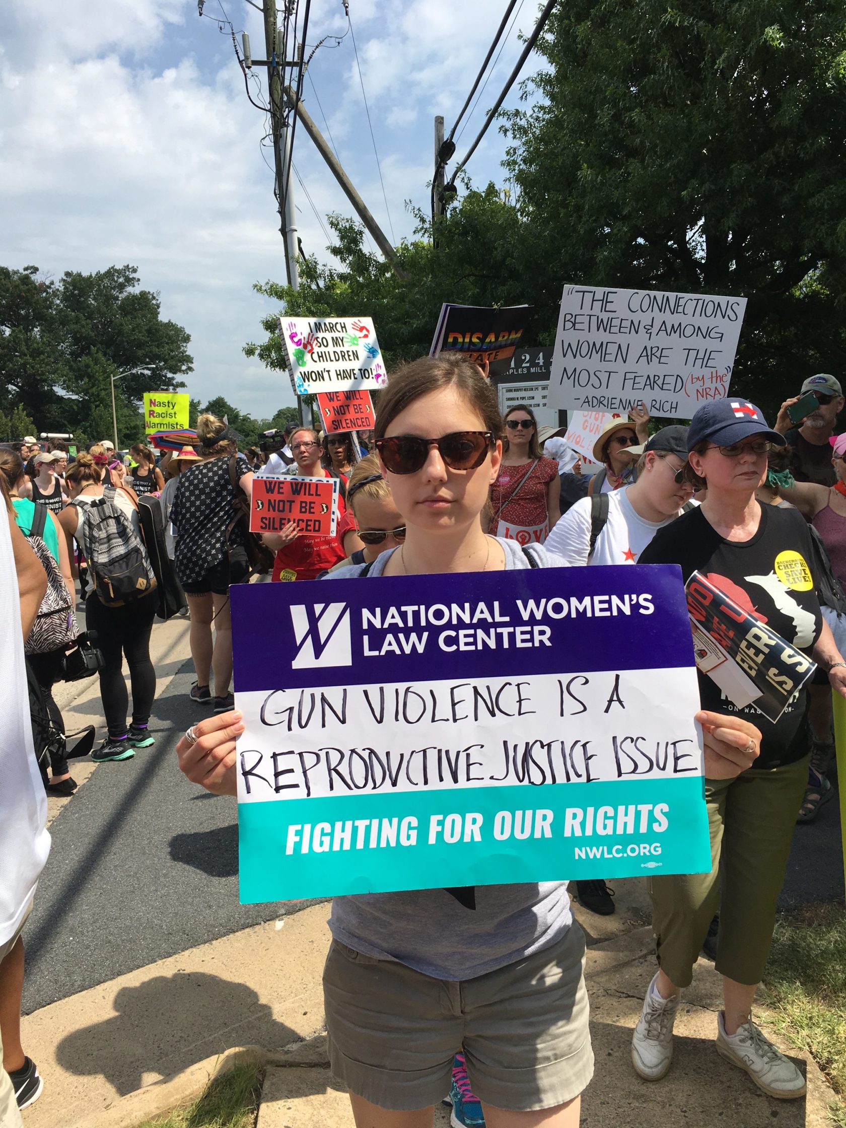 I Am Marching From #NRA2DOJ Because I Am a Women's Rights Activist ...