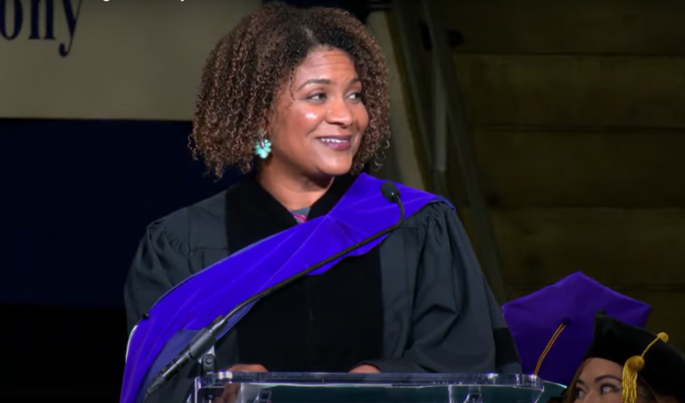 Fatima Goss Graves Gives the 2024 Howard School of Law Hooding Ceremony ...