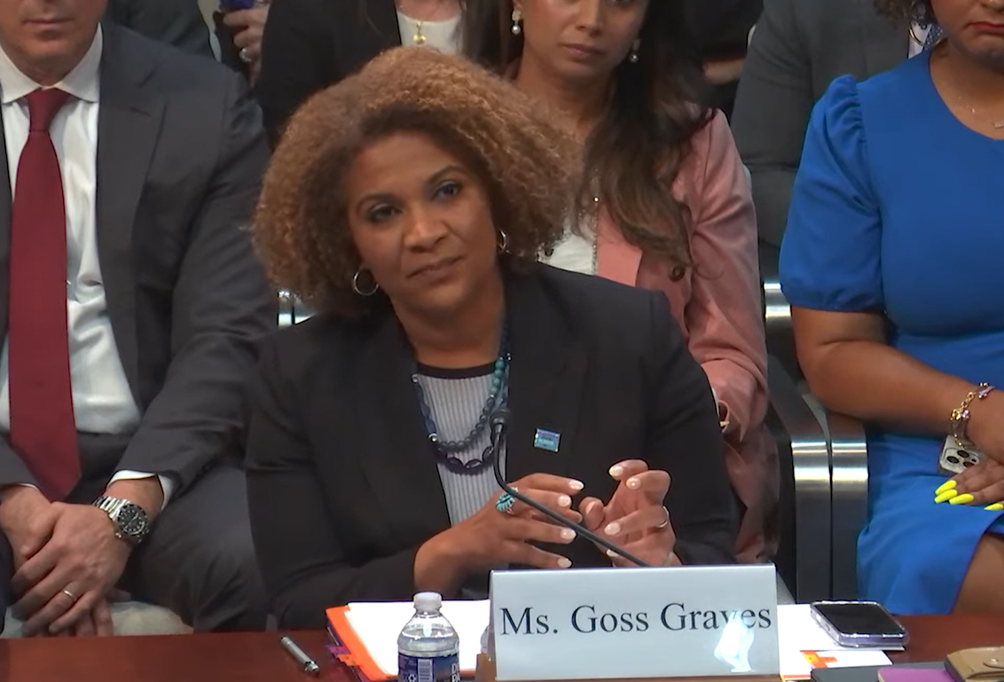 Fatima Goss Graves Testifying Before the DOGE Subcommittee in Defense ...
